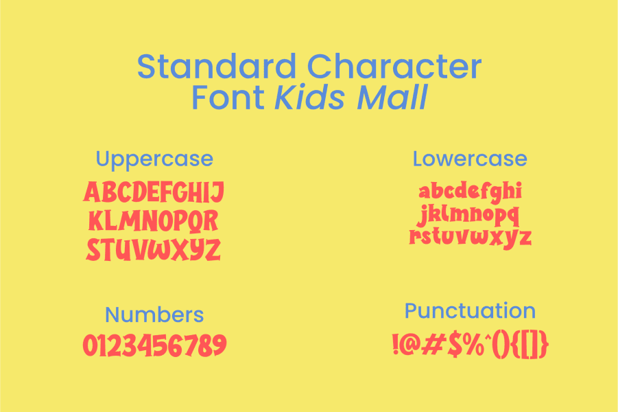 Kids Mall FREE Font · 1001 Fonts