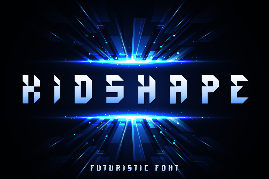 Kids Shape-Basic Font · 1001 Fonts
