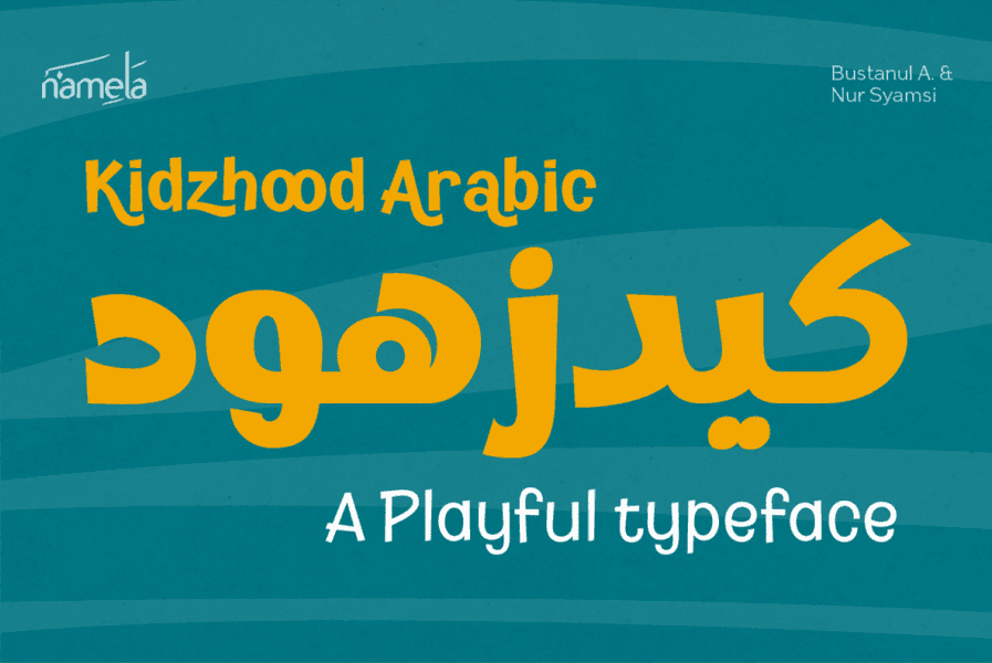 3 Free Cartoon Arabic Fonts · 1001 Fonts