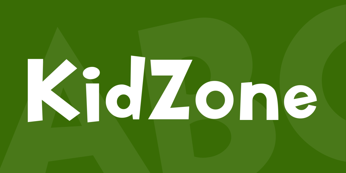 KidZone Font · 1001 Fonts