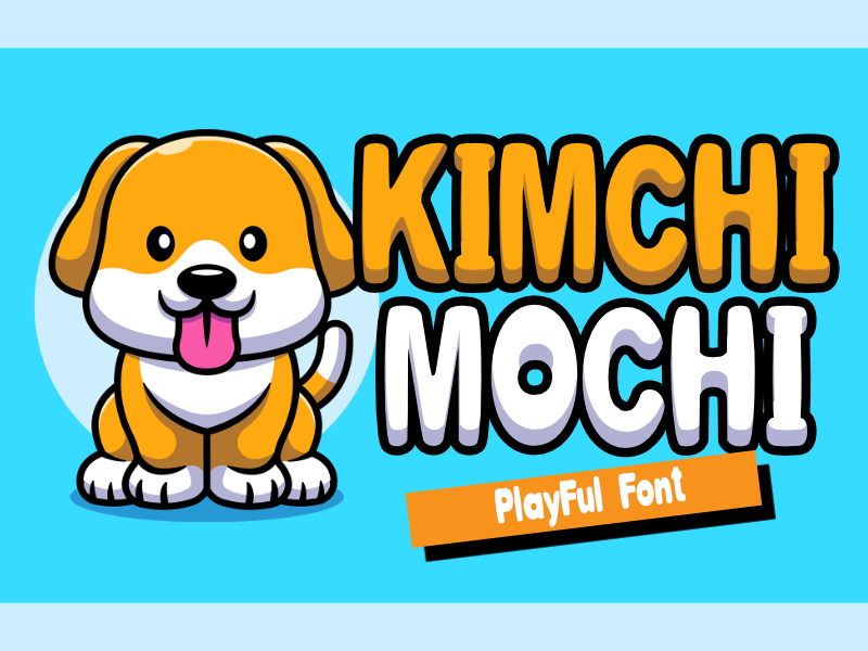 Kimchi Mochi - Personal Use Font · 1001 Fonts