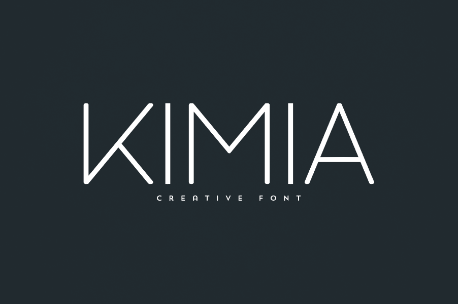 Kimia Font · 1001 Fonts