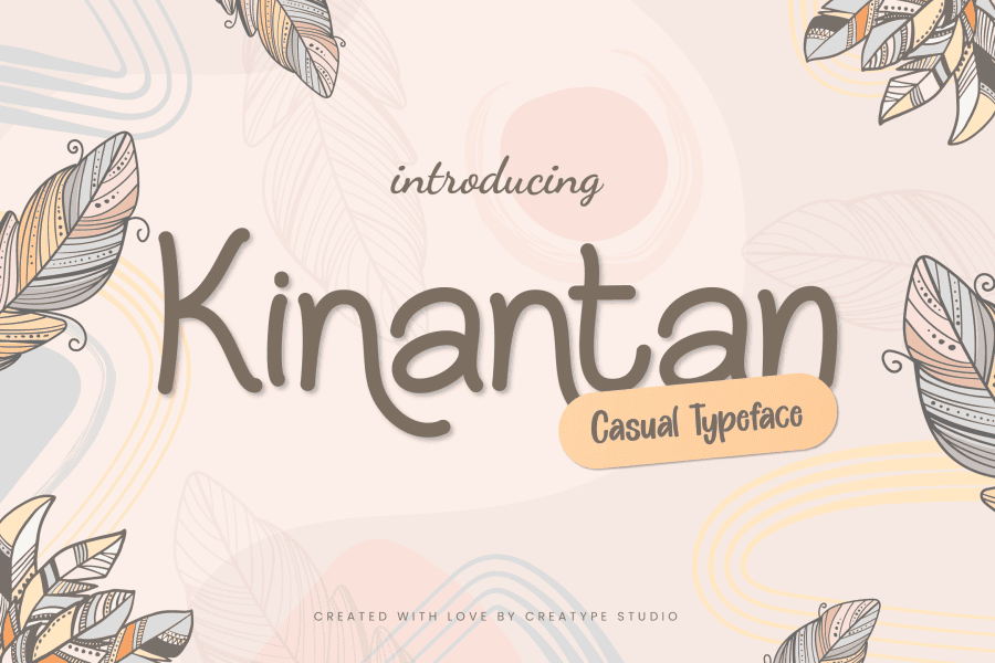 Kinantan Font · 1001 Fonts