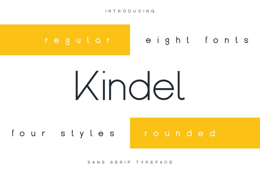 Kindel Font · 1001 Fonts