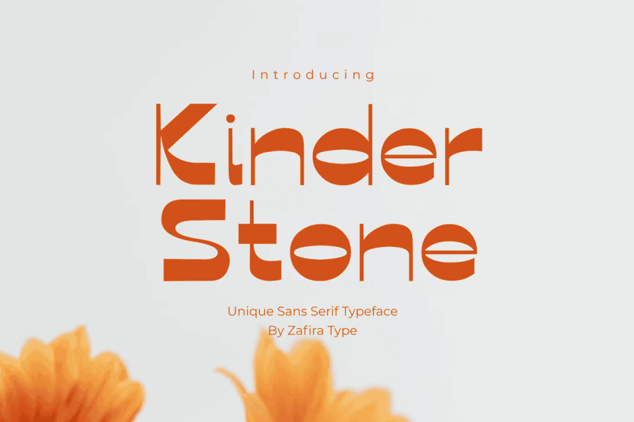 Kinder Stone Font · 1001 Fonts