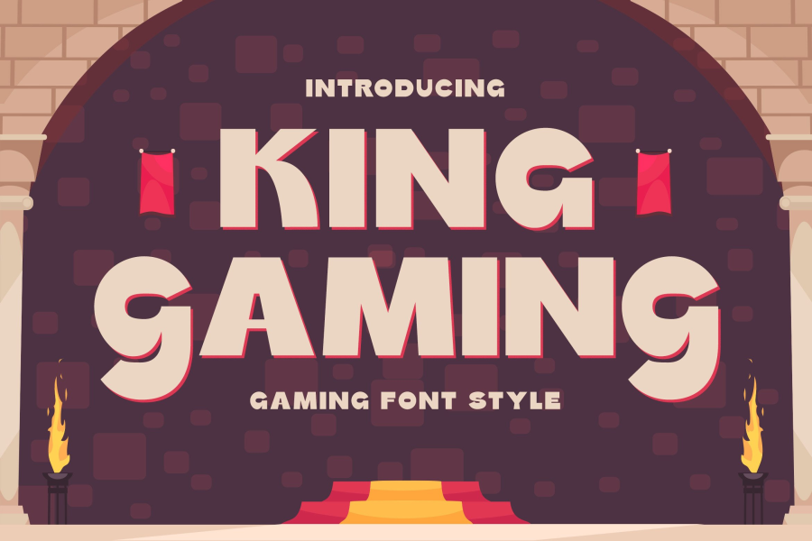 King Gaming Free Trial Font · 1001 Fonts