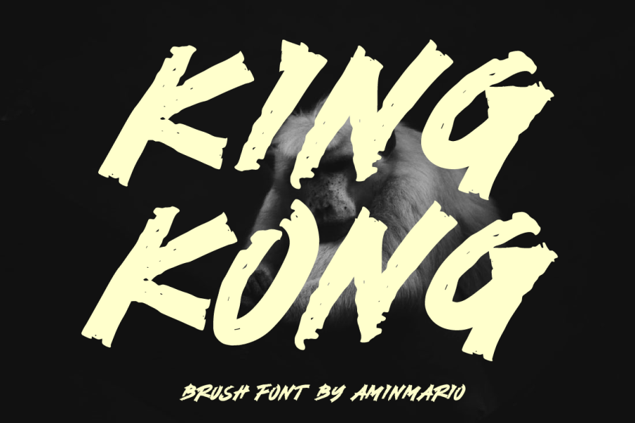 KING KONG Font · 1001 Fonts