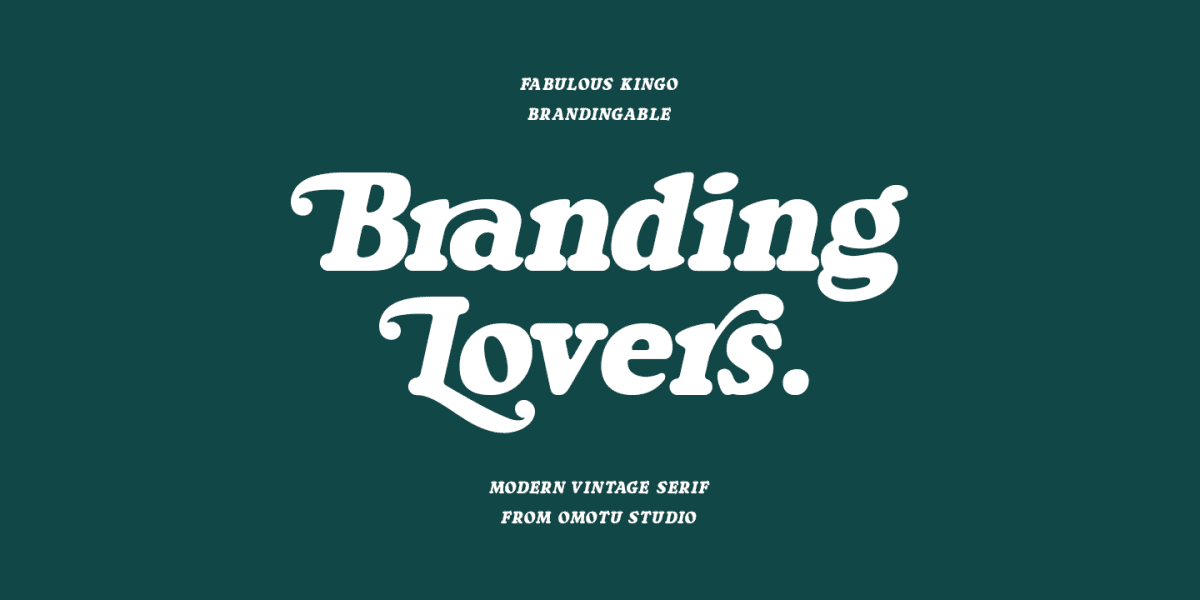 Kingo Font · 1001 Fonts