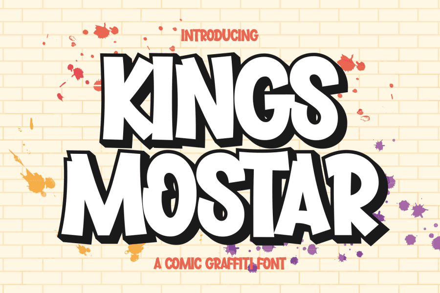 Kings Mostar Font Family · 1001 Fonts