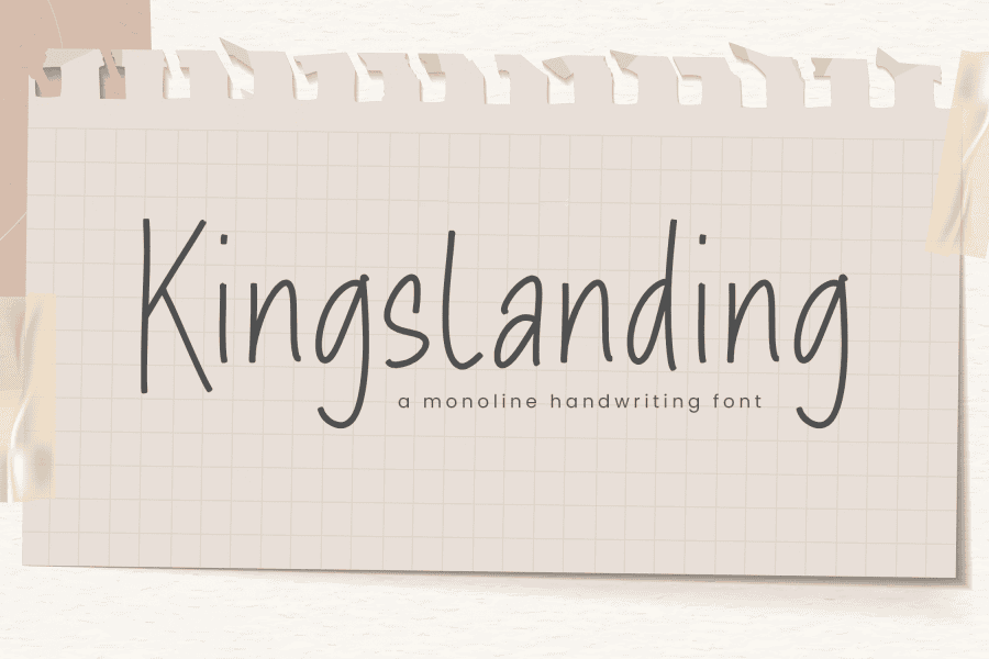 Kingslanding Font · 1001 Fonts