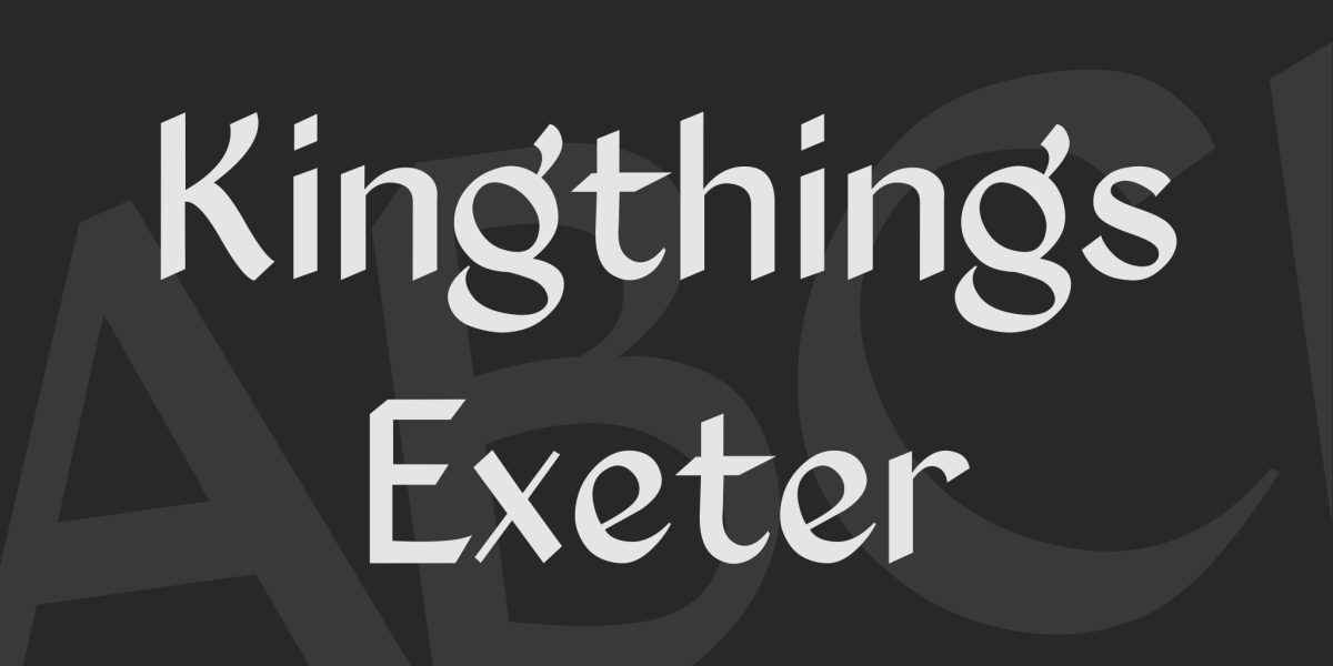 Kingthings Exeter Font · 1001 Fonts