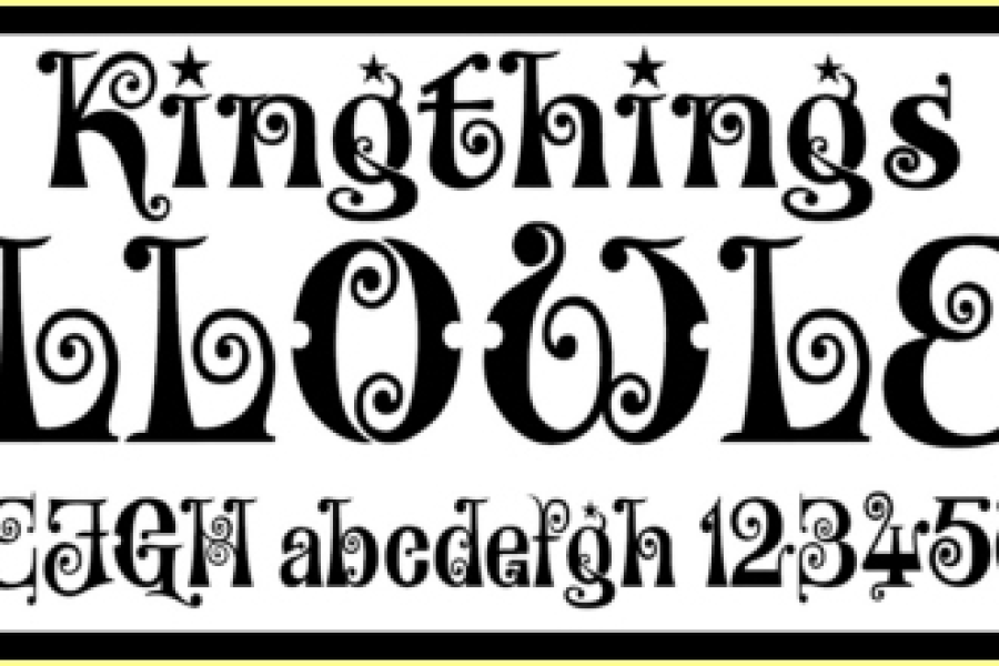 Kingthings Willowless Font · 1001 Fonts