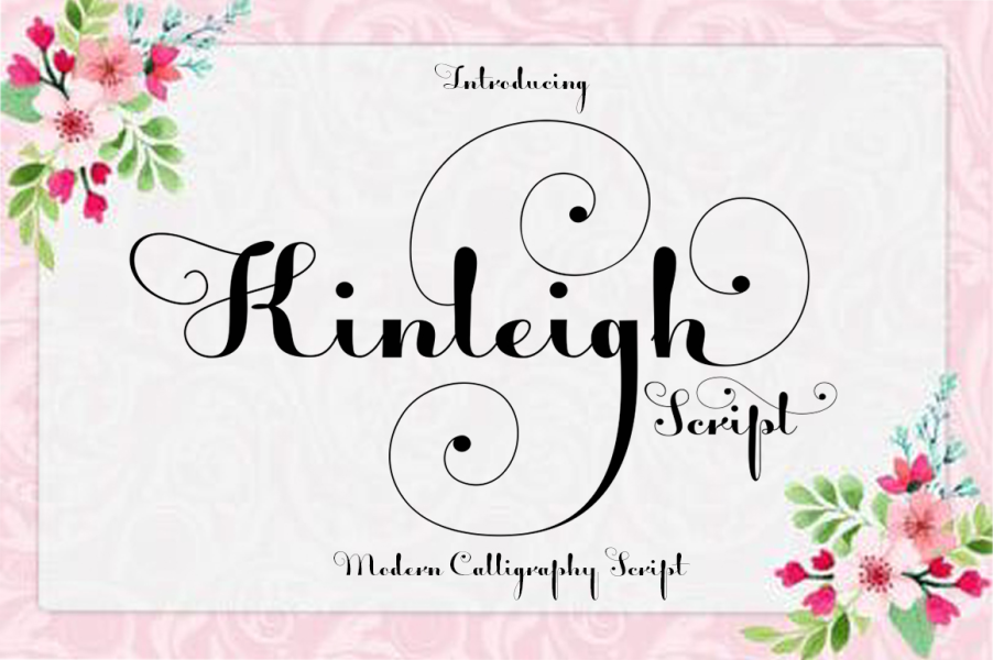 Kinleigh Script Font · 1001 Fonts