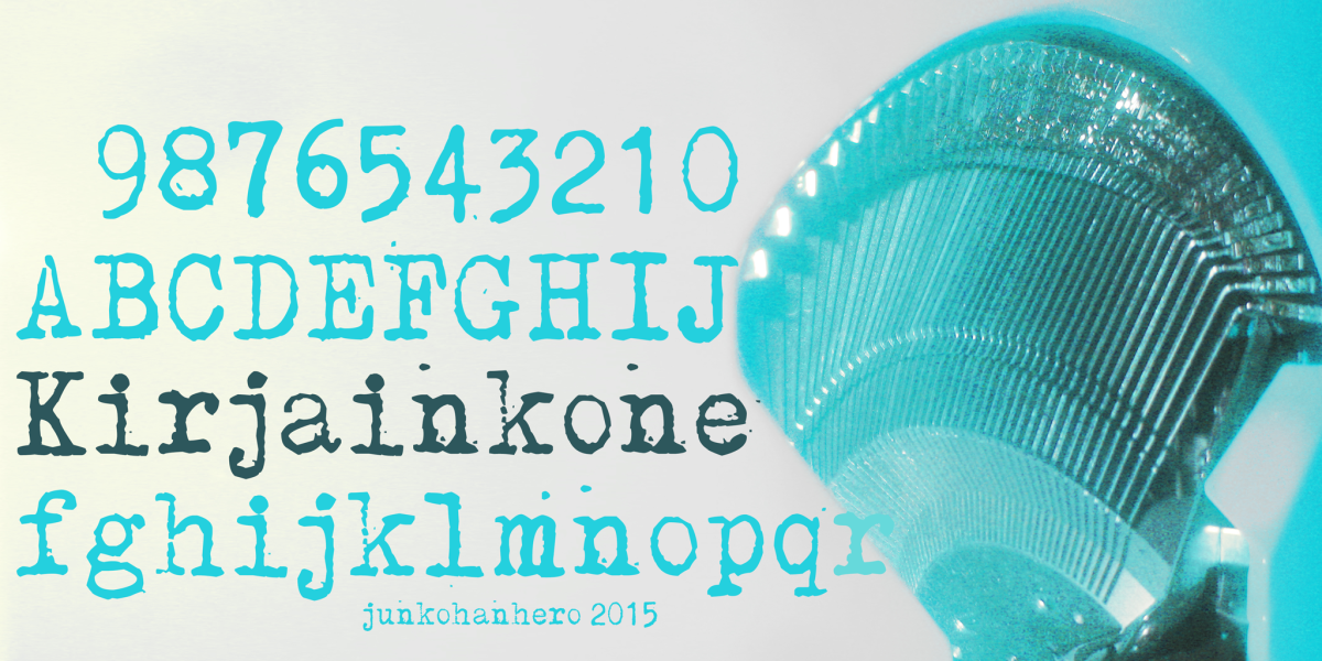 4 Free Typewriter, Rough, Eroded, Regular, Grunge Fonts · 1001 Fonts
