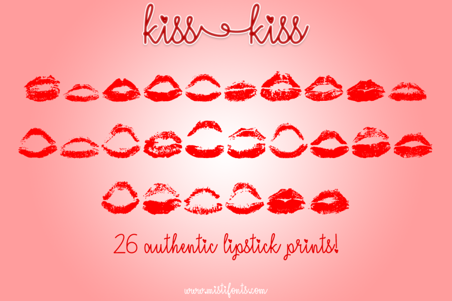 15 Free Kiss Fonts · 1001 Fonts