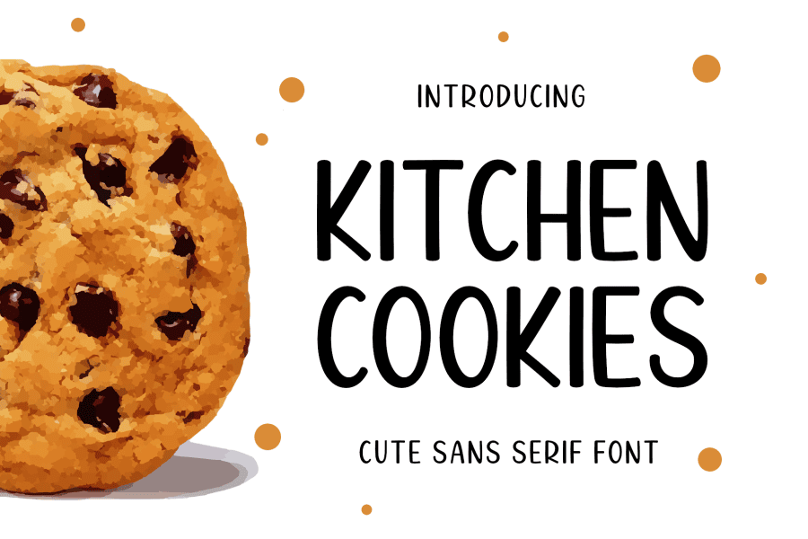Kitchen Cookies Font · 1001 Fonts
