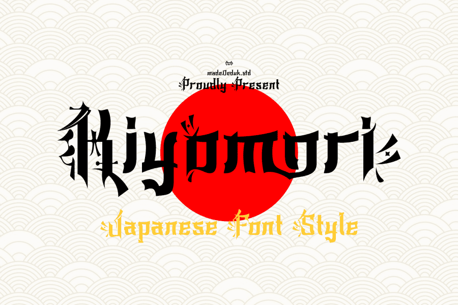 1 Free Kanji, Mincho Font · 1001 Fonts