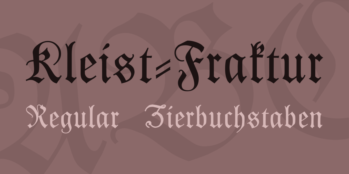 3 Free Fraktur, Mixed Case, Old German Fonts · 1001 Fonts