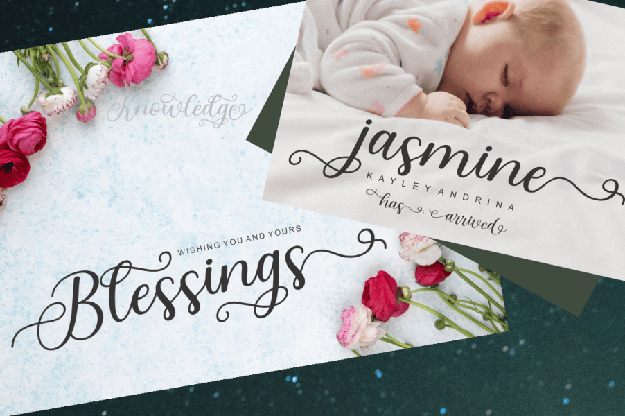 Knowledge Font · 1001 Fonts