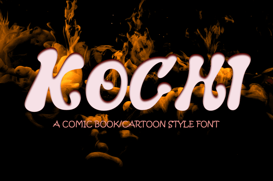 KOCHI Font · 1001 Fonts