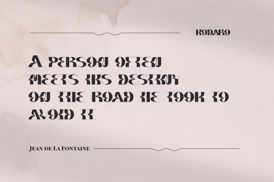 1 Free Avant-garde, Cosmetics, Creativity Font · 1001 Fonts