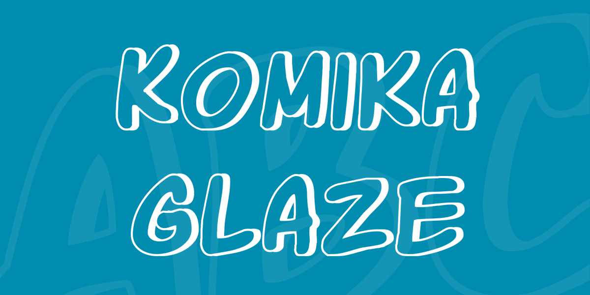 Komika Glaze Font · 1001 Fonts