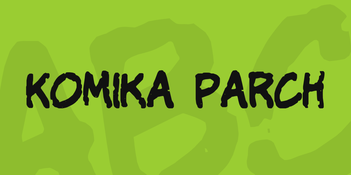 Komika Parch Font · 1001 Fonts