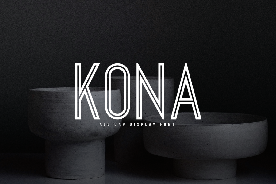 Kona Font · 1001 Fonts
