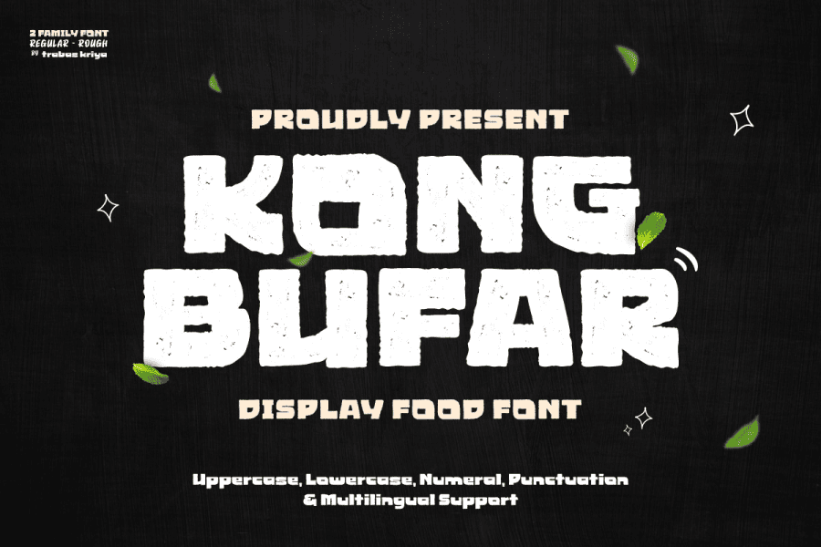 3 Free Bakery, Breakfast, Cake Fonts · 1001 Fonts