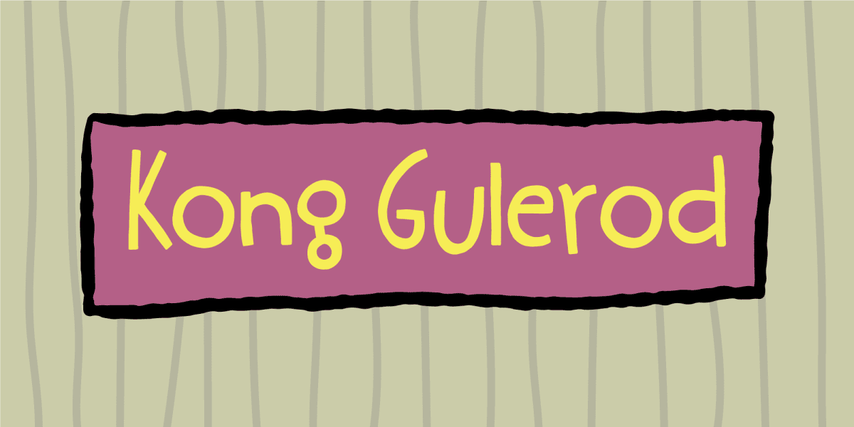 Kong Gulerod DEMO Font · 1001 Fonts