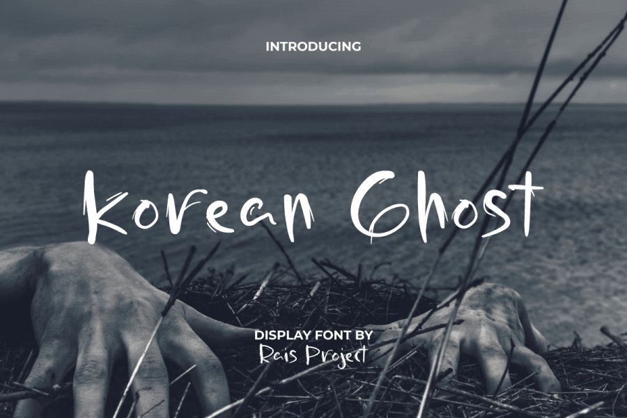 Korean Ghost Demo Font · 1001 Fonts