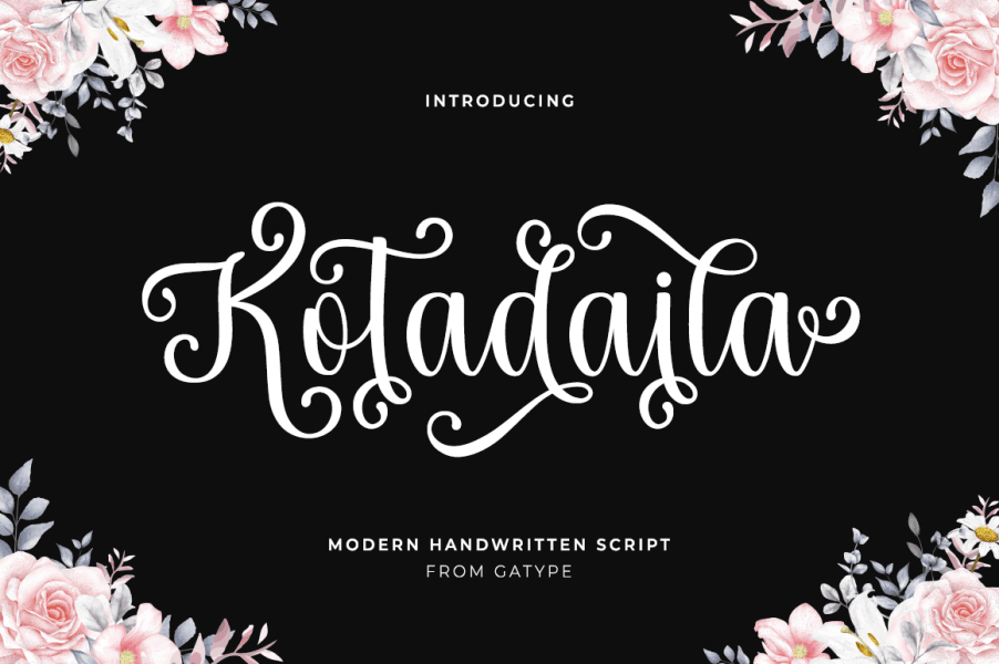Kotadaila Font · 1001 Fonts