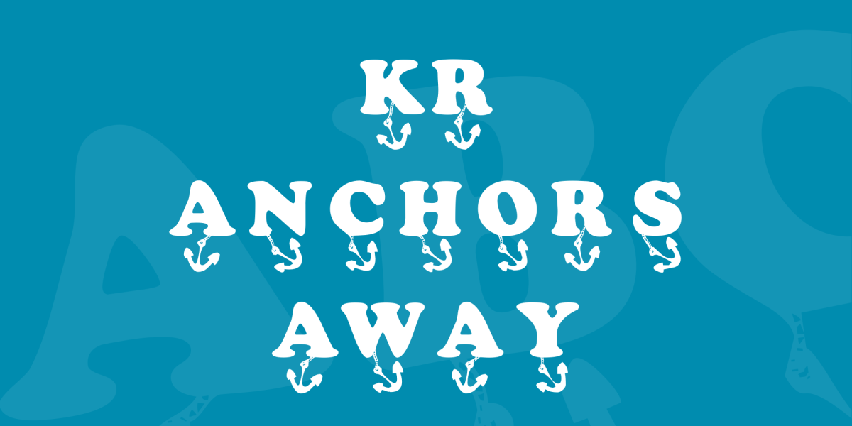 KR Anchors Away Font · 1001 Fonts