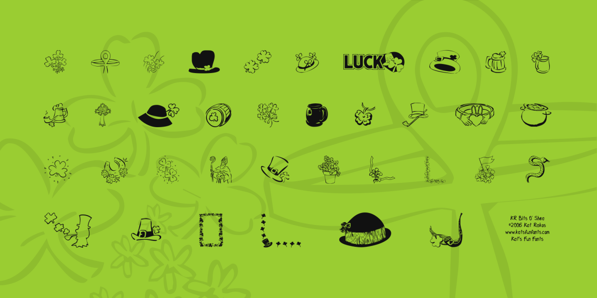 8 Free Dingbat, St Fonts · 1001 Fonts