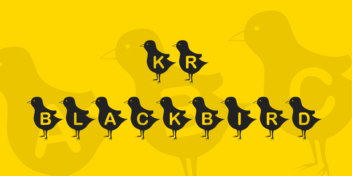 14 Free Bird Fonts · 1001 Fonts