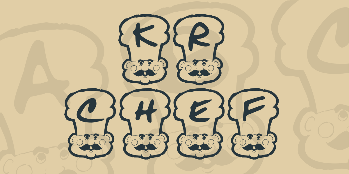 KR Chef Font · 1001 Fonts