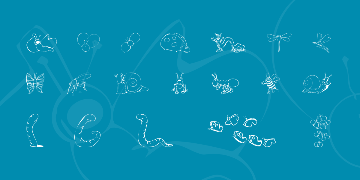 4 Free Bugs Fonts · 1001 Fonts