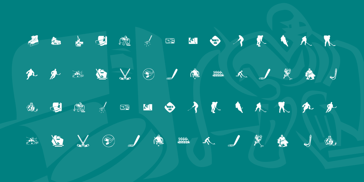 3 Free Ice Hockey Fonts · 1001 Fonts