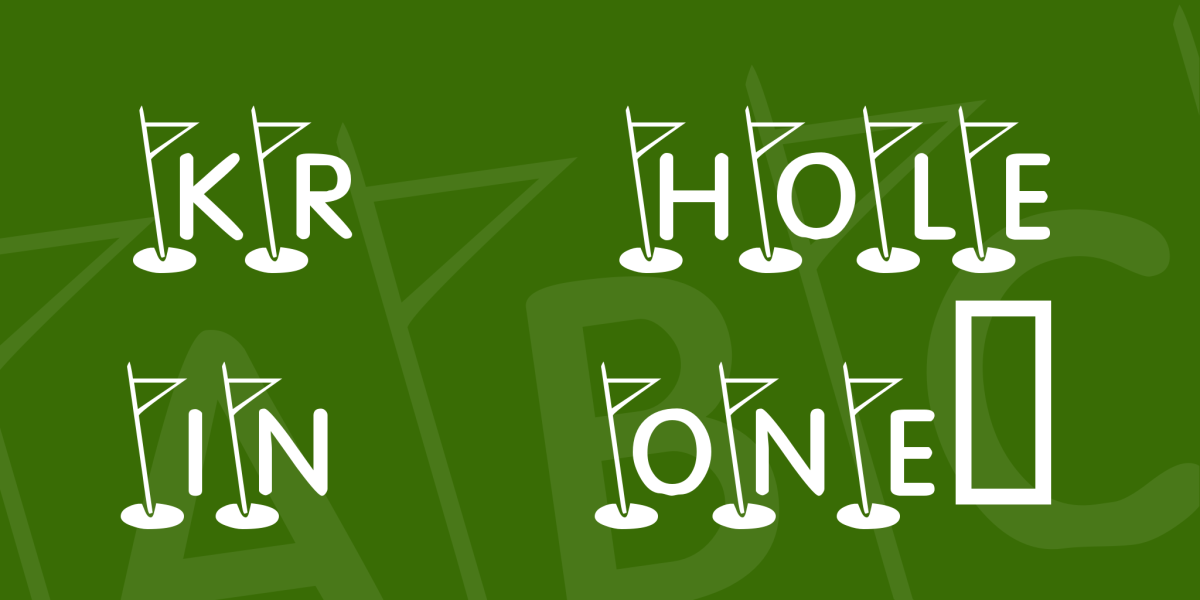 8 Free Golf Fonts · 1001 Fonts