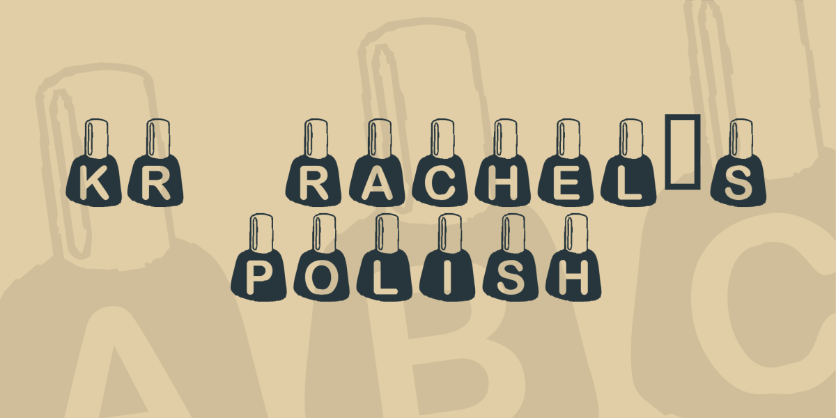 KR Rachel's Polish Font · 1001 Fonts