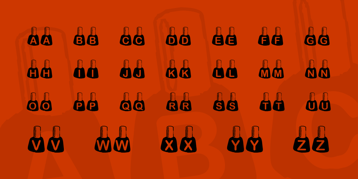 KR Rachel's Polish Font · 1001 Fonts