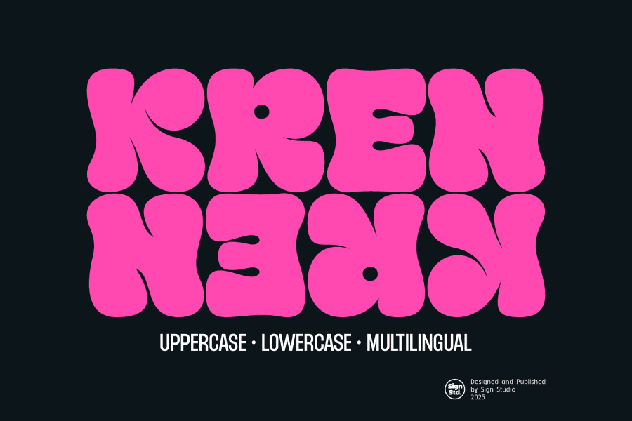 Kren Font · 1001 Fonts
