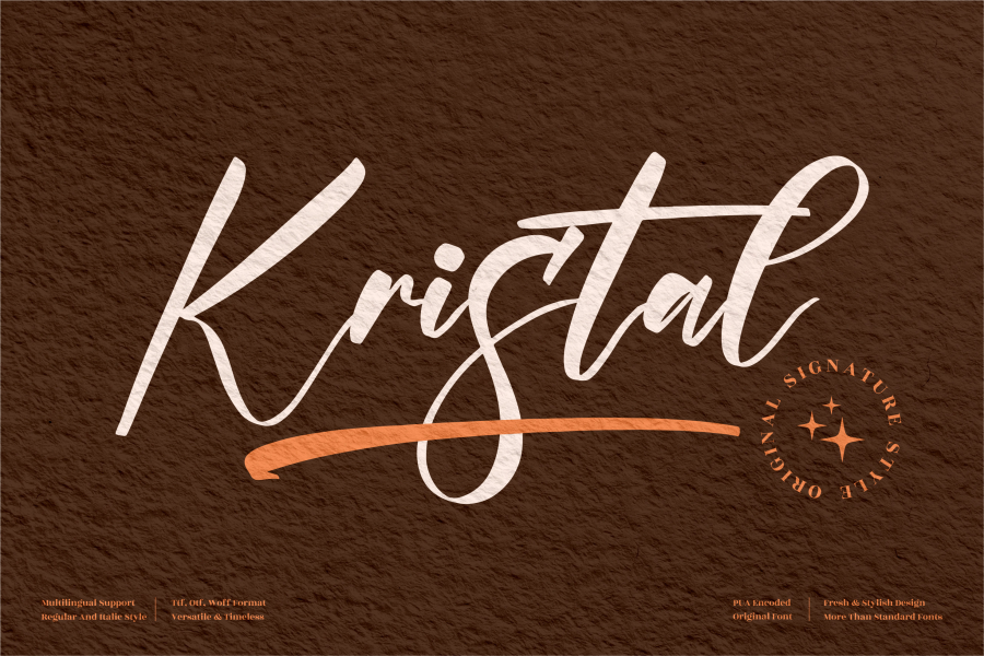 Kristal Font Family · 1001 Fonts