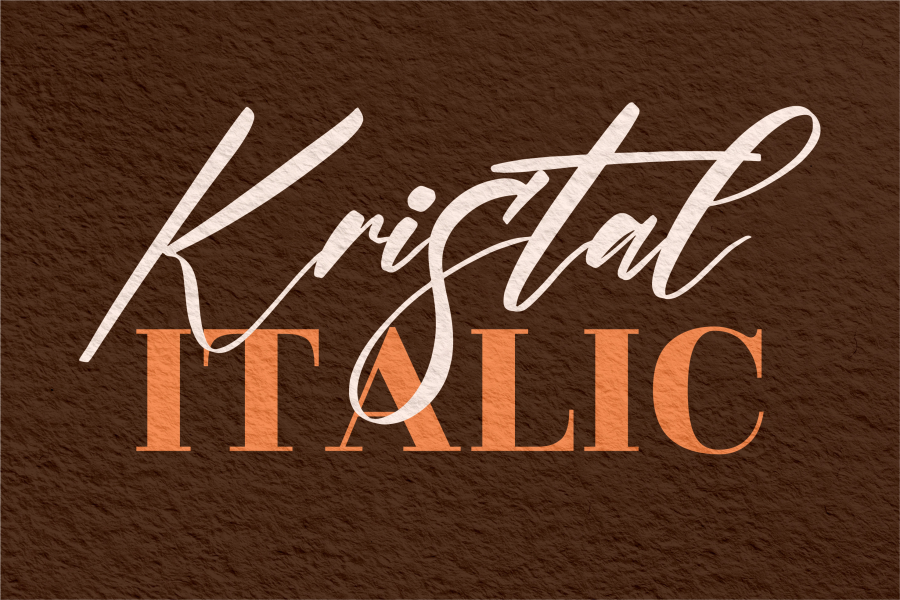 Kristal Font Family · 1001 Fonts
