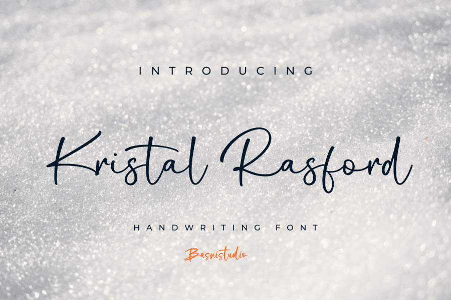 Kristal Rasford Font · 1001 Fonts