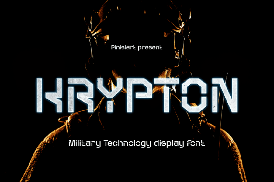 KRYPTON Font · 1001 Fonts