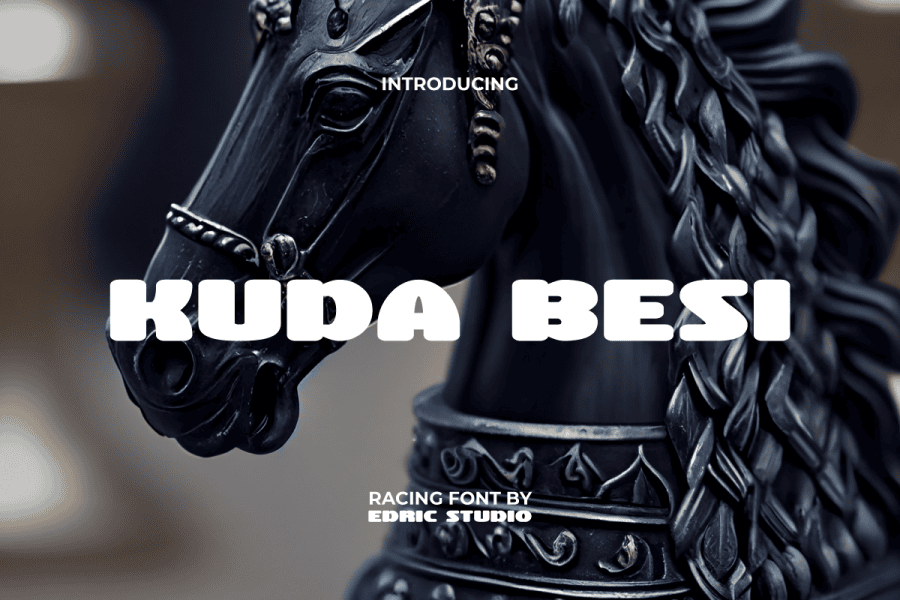 Kuda Besi Demo Font · 1001 Fonts