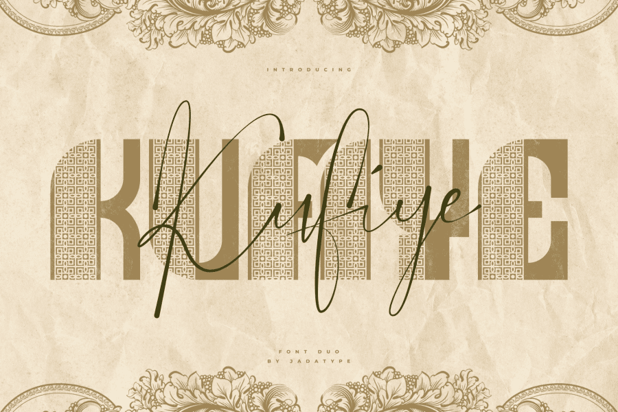 Kufiye Script Font · 1001 Fonts