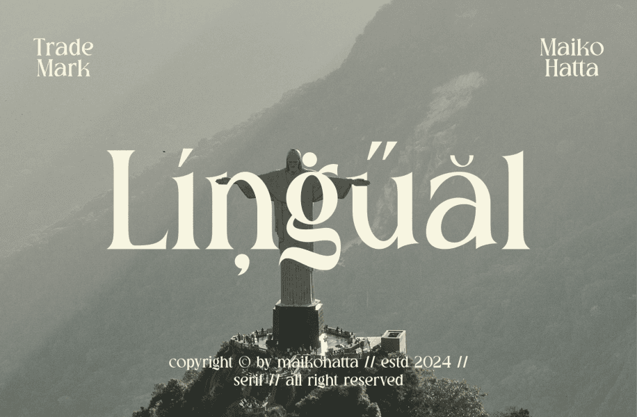 Kushin Font · 1001 Fonts