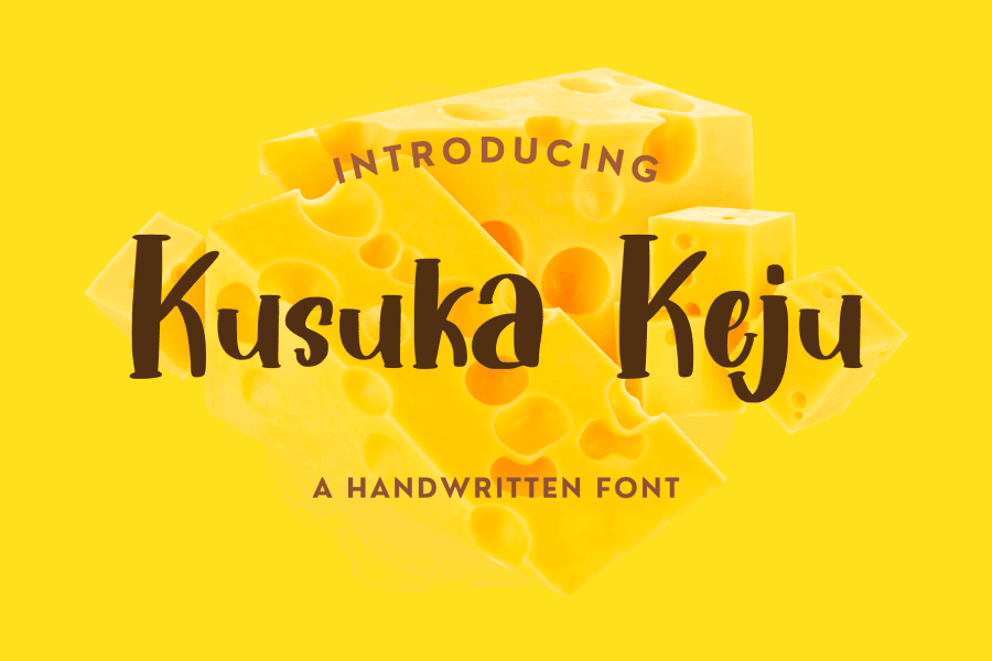 Kusuka Keju Font · 1001 Fonts